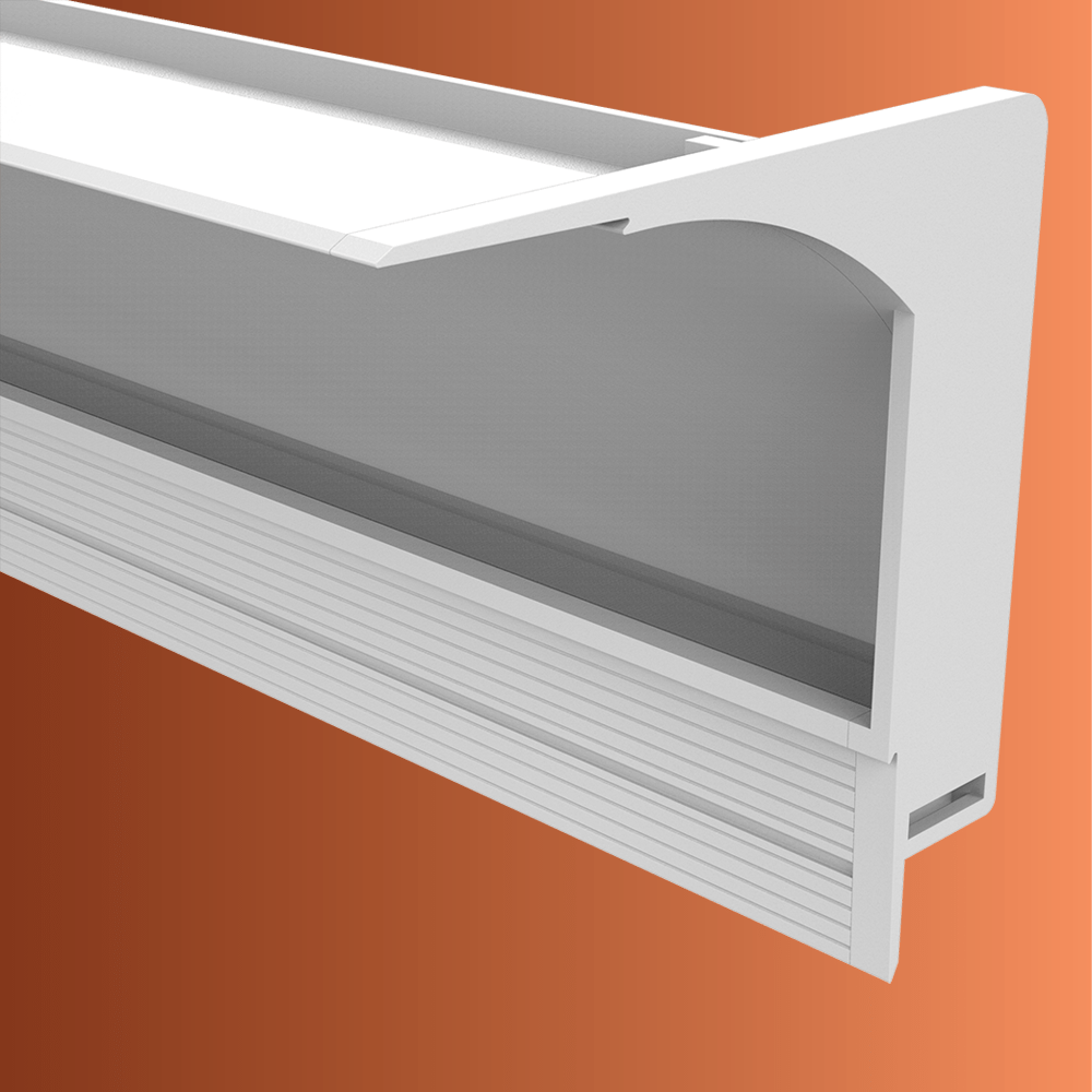 ZUDA Recessed Perimeter Indirect Edge - ALUZ